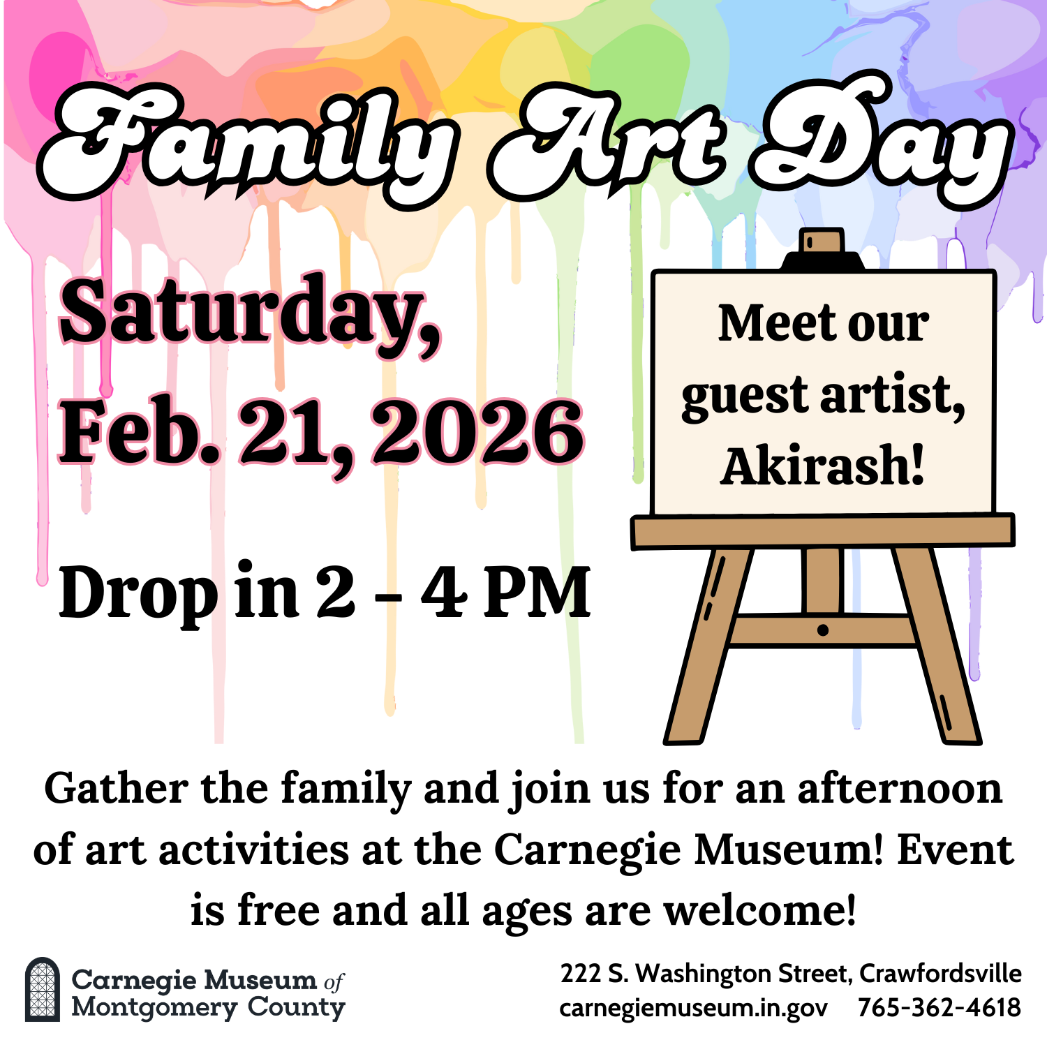 Family Art Day - Carnegie Museum of Montgomery County